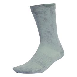 adidas Performance Sportsocken 'RunxGraphic Washed' Herren Gr&ouml;&szlig;e 40/42 grau / pastellgr&uuml;n