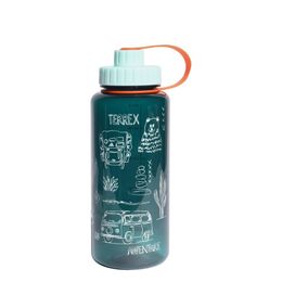 adidas terrex Trinkflasche 'Water Bottle' Damen Gr&ouml;&szlig;e XS/XL tanne / orange / wei&szlig;