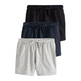 next Shorts Gr&ouml;&szlig;e 92 navy / hellgrau / schwarz