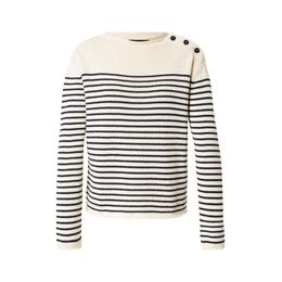 Weekend Max Mara Pullover 'QUADRO' Damen Gr&ouml;&szlig;e XL dunkelblau / offwhite