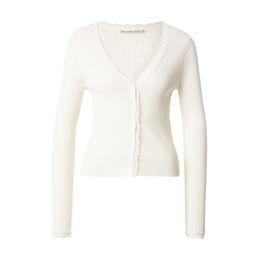 Abercrombie & Fitch Abercrombie & Fitch Strickjacke Damen Gr&ouml;&szlig;e S creme