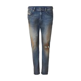 Diesel Jeans '1979 SLEENKER' Herren Gr&ouml;&szlig;e 31 dunkelblau / braun
