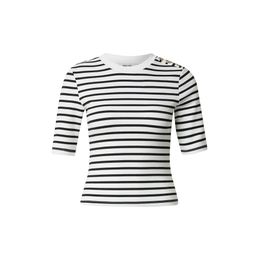 ABOUT YOU T-Shirt 'Suzi' Damen Gr&ouml;&szlig;e XXL schwarz / wei&szlig;