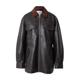 Topshop Jacke 'FREJ' Damen Gr&ouml;&szlig;e S braun / schwarz