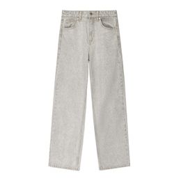 Bershka Jeans Damen Gr&ouml;&szlig;e 25/26 hellgrau