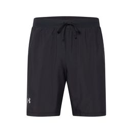 Under Armour Sportshorts 'Launch 7' Herren Gr&ouml;&szlig;e XXL hellgrau / schwarz