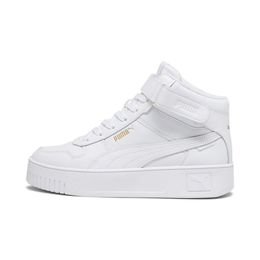 Puma High-Top Sneakers 'Carina' female White size 35,5