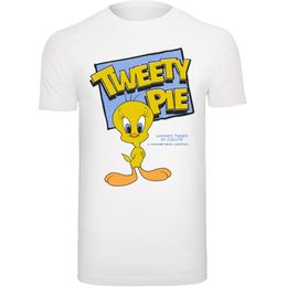F4NT4STIC Shirt 'Looney Tunes Tweety Pie' male White size L