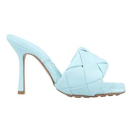 Bottega Veneta Slipper & Pantoletten - Lido Mule Blue - Gr. 36,5 (EU) - in Blau - f&uuml;r Damen