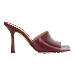Bottega Veneta Slipper & Pantoletten - Stretch Mule Merlot - Gr. 36 (EU) - in Braun - f&uuml;r Damen