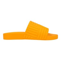 Bottega Veneta Sandalen - Resort Slides Orange - Gr. 35 (EU) - in Orange - f&uuml;r Damen