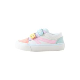 next Sneaker M&auml;dchen Gr&ouml;&szlig;e 22 pastellblau / altrosa / pastellrot / wei&szlig;