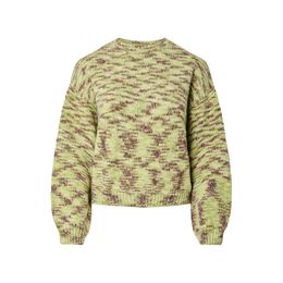 Pieces Pullover 'PCFilla' Damen Gr&ouml;&szlig;e M braun / apfel / pastellgr&uuml;n