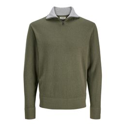 Jj Rebel Pullover 'JREBBEATON' Herren Gr&ouml;&szlig;e M dunkelgr&uuml;n