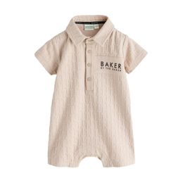 Baker By Ted Baker Strampler Jungen Gr&ouml;&szlig;e 74 stone / schwarz