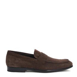 Tod's Tod's Loafer - Brown Suede Moccasin - Gr. 8 - in Braun - f&uuml;r Damen