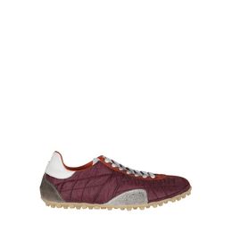 Maison Martin Margiela Maison Margiela Low-Top Sneaker - Patchwork Textile Low Top Sneakers - Gr. 36 (EU) - in Rot - f&uuml;r Damen