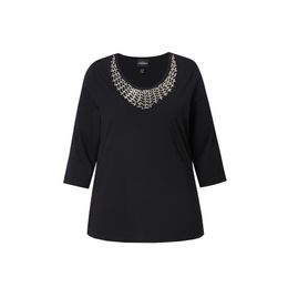 Ulla Popken Shirt female Black size 58-60