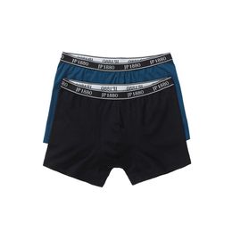 JP1880 Boxershorts Herren Gr&ouml;&szlig;e 4XL blau / schwarz / wei&szlig;
