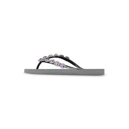 Uzurii Luxury Footwear T-Bar Sandals 'Beatrix Lila' female Silver size 37/38