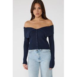 No Matter What Knit Cardigan female Blue size S/M