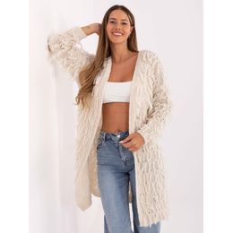 Madnezz House Knit Cardigan '0820.85' female Beige size L/XL