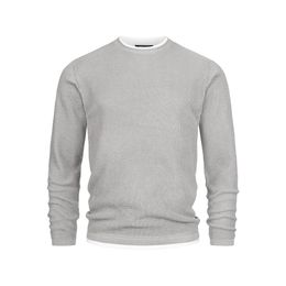 INDICODE JEANS Pullover 'Villads' Herren Gr&ouml;&szlig;e M grau