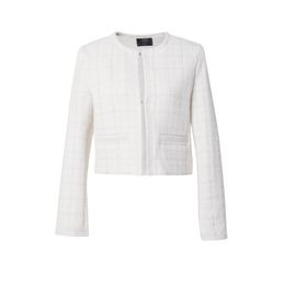Pinko Blazer Damen Gr&ouml;&szlig;e 34 silber / wei&szlig;