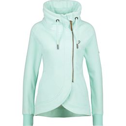 alife and kickin alife & kickin Sweatjacke 'MeryAK' Damen Gr&ouml;&szlig;e XXL mint