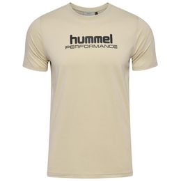 Hummel T-Shirt Herren Gr&ouml;&szlig;e L beige