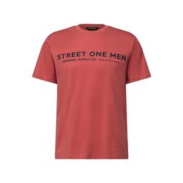 Street One Men Shirt male Red size XXL
