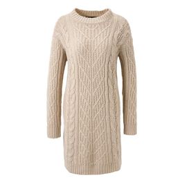 Aniston CASUAL Kleid Damen Gr&ouml;&szlig;e M sand