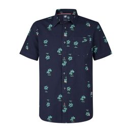 PETROL INDUSTRIES Hemd 'Coralshore' Herren Gr&ouml;&szlig;e XXXL navy / gr&uuml;n