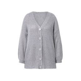 MIAMODA Knit Cardigan female Grey size 58-60