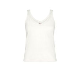 Deha Stricktop Damen Gr&ouml;&szlig;e XL wei&szlig;