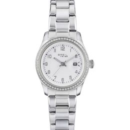 Breil Uhr 'Classic Elegance' Damen Gr&ouml;&szlig;e One Size silber / transparent / wei&szlig;