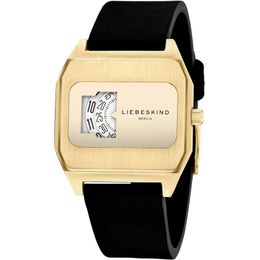Liebeskind Berlin Analog Watch female Gold, Black size One Size