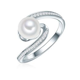 Valero Pearls Ring Damen Gr&ouml;&szlig;e 58 silber