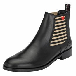 CRICK IT Crickit Chelsea Boots 'Suvi' Damen Gr&ouml;&szlig;e 42 mischfarben / schwarz Winterschuhe
