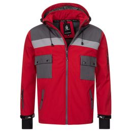 Rock Creek Outdoor jacket male Red size M