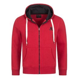 Rock Creek Zip-Up Hoodie male Red size M