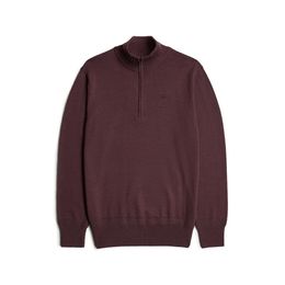 G-Star Raw G-star Sweater 'Premium Core Half Zip Knit' male Red size S