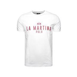 La Martina Shirt 'Mar322' male White size M