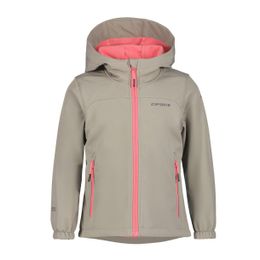 Icepeak Jungen Outdoorjacke "Icepeak Softshell jacke Kobryn Jr", grau, Gr. 164, 95% Polyester, 5% Elasthan, Jacken