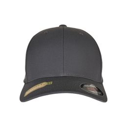 Flexfit Damen Flex Cap "Flexfit Accessoires Flexfit Recycled Polyester Cap"lightcharcoal, Gr. L, unifarben, 97% Polyester (Recycelt), 3% Elasthan,