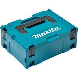 Makita Werkzeugkoffer "MAKPAC Gr. 2", B:29,5cm H:16,3cm T:39,5cm, blau, Aufbewahrungsboxen, unbef&uuml;llt, BxHxT: 29,5x16,3x39,5 cm