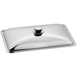 Miele Deckel, B/H/L: 39cm x 7,4cm, silber, Deckel, f&uuml;r Gourmet-Br&auml;ter HBD 60-22