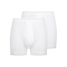 Schiesser Boxershorts 'Original Classics Feinripp' Herren Gr&ouml;&szlig;e XXL wei&szlig;