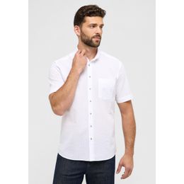 Eterna Herren Kurzarmhemd "MODERN FIT"wei&szlig;, Gr. S, 100% Baumwolle, Hemden, EASY IRON (b&uuml;gelleicht)
