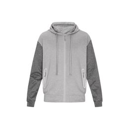 TUFFSKULL Zip-Up Hoodie male Grey size L